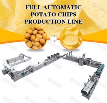 How a Medium-Scale Potato Chips Production Line Works: Step-by-Step ...